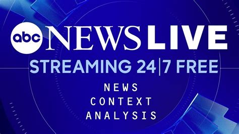 Live Abc News Live — Sunday May 25 Youtube