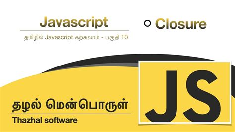 Javascript Part 10 Closure Youtube