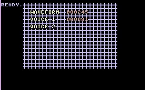 Commodore 64 Sound Editor Commodore 64 Brain