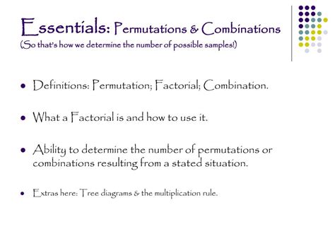 Ppt Combinations And Permutations Powerpoint Presentation Free