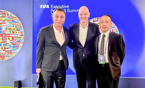 Vff President Trần Quốc Tuấn And General Secretary Nguyễn Văn Phú Attend The Fifa Executive