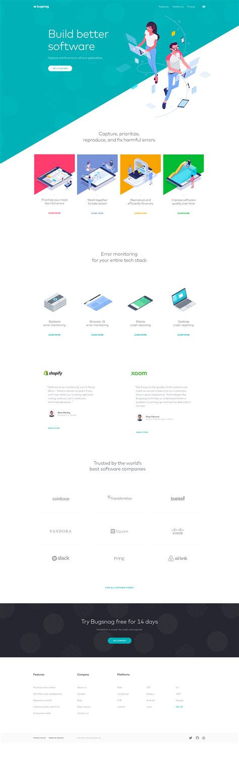 Bugsnag Behance
