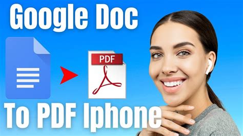 Convert Google Doc To PDF On IPhone Easy Step By Step Guide YouTube