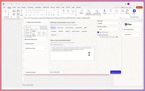 How To Use AI In PowerPoint Plus