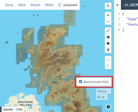 Using Georeferenced Layers In Geojson Io Map Images National Library Of Scotland