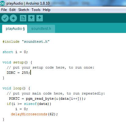 Audio From Arduino Using R R DAC And Transistor Amplifier Ee Diary