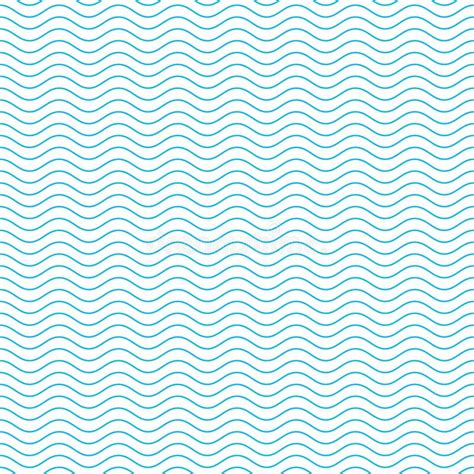 Seamless Wave Pattern Stock Vector Illustration Of Beautiful 117291223