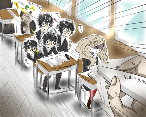 Amamiya Ren And Takamaki Anne Persona And More Drawn By Meiji Saimyo B Danbooru