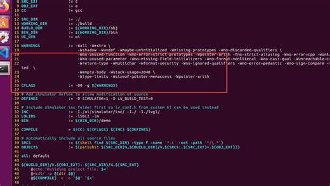 Linux 编译lvgl仿真器出错cc Error Unrecognized Command Line Option ‘ Mvae Csdn博客