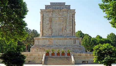 The Tomb Of Ferdowsi In Tus Mausoleum Of The Persian Poet Ferdowsi