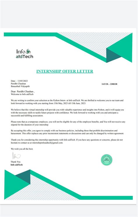 Infoaidtech Python Intern Infoaidtech Paridhi Chauhan