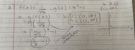 Solved It The Problem But Im Not Sure If I Did The Domain And Range