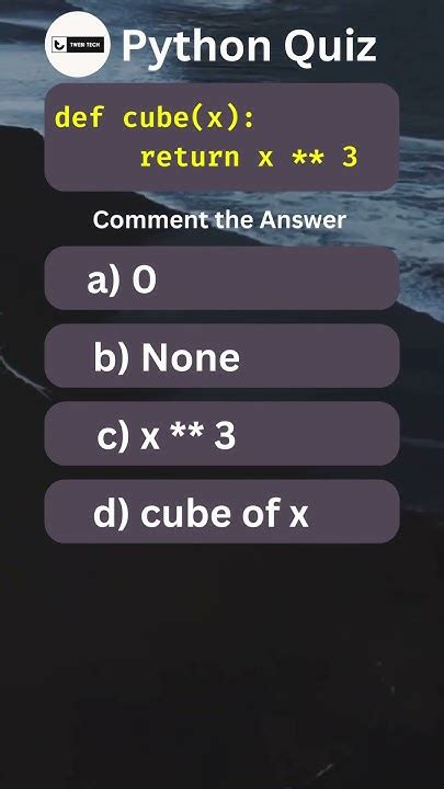 daily quiz python knowledge twebi tech dailyquiz dailyquizanswers pythonquiz