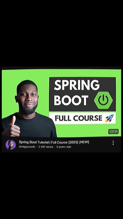 Save It For Later 📌 Skills Spring Springboot Springboot3 Springboottutorial Internship