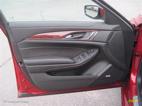 2015 Cadillac Cts 20t Luxury Awd Sedan Jet Blackjet Black Door Panel