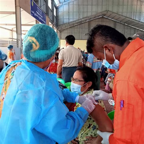 မေတ္တာမြို့တွင် အသက် ၁၈ နှစ်နှင့်အထက်ပြည်သူများအား ဒုတိယအကြိမ် ကိုဗစ