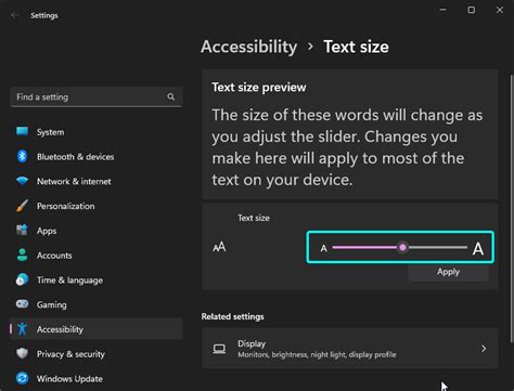How To Change The Text Size In Windows Micro Center