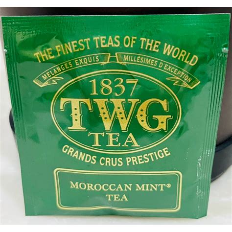 Twg Tea 1837 Moroccan Mint Tea Shopee Thailand