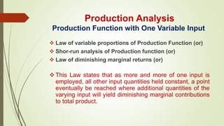Production Analysis Mefapptx