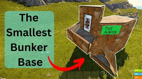 Rust Solo Bunker Base Design The Minion YouTube