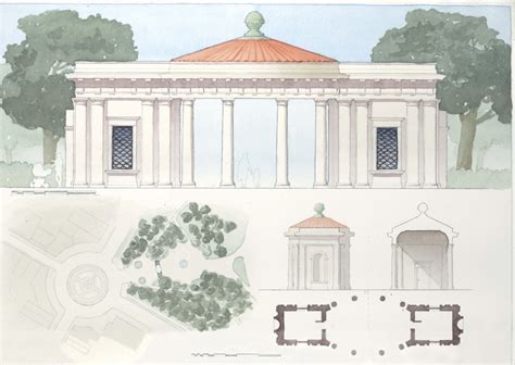 Classical Architecture Rendering Top Best Neoclassical Bungalow Home