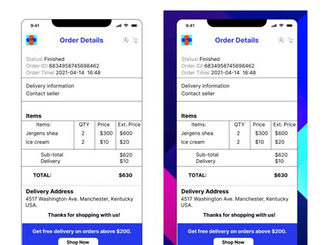 E Mail Receipt Mobile App Design Ui By Azeez Malik Adekunle On Dribbble