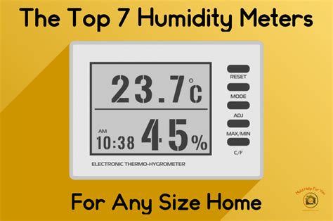 The Top Humidity Meters For Any Size Home Mold Help For You