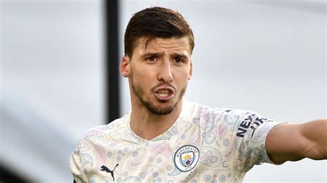 Ruben Dias Manchester City Defender Up For Awards Double As Premier
