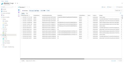 View Container Group Logs In A Log Analytics Workspace Via Azure Portal