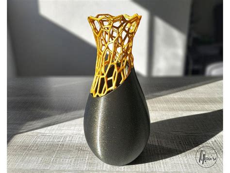 Voronoi Vase Stl File For 3d Printing Digital Download Etsy