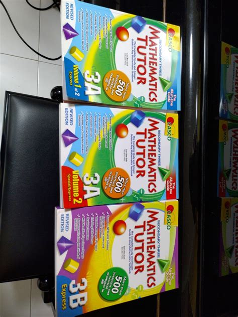 Sec 3 Math Hobbies And Toys Books And Magazines Assessment Books On