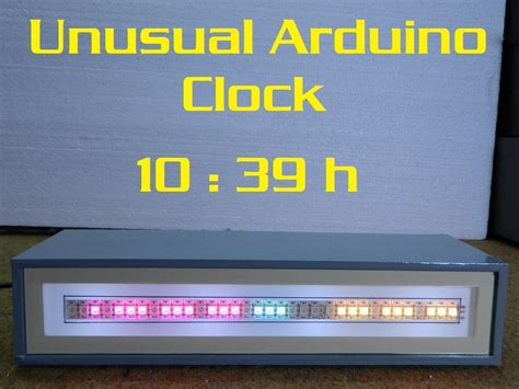 Diy Unusual Linear Clock