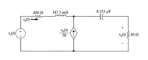 Solved Find The Steady State Time Domain Quantities For The Chegg Com