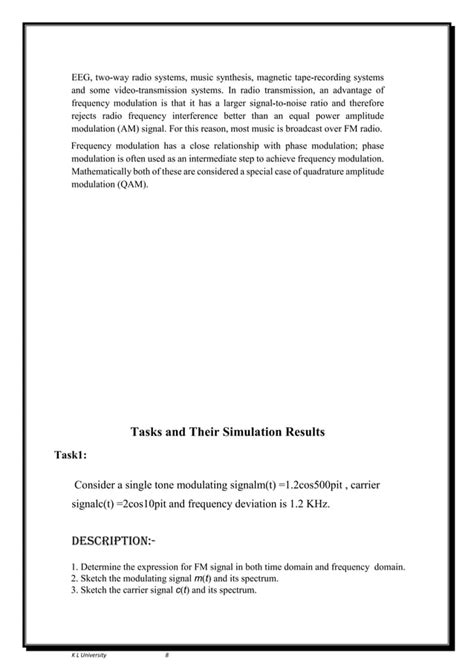 Frequency Modulation And Demodulation Pdf