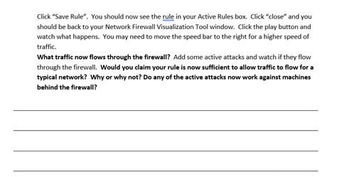 Solved Firewall Configuration 1 Start A New Session By