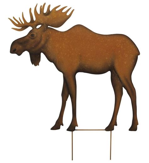 Regal Art And T Metal Moose Stake Shiptons Big R Mt And Wy
