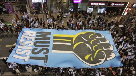 Tens Of Thousands Of Israelis Rally Against Judicial Overhaul Al