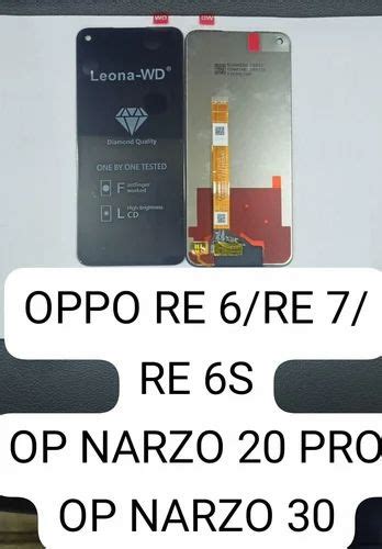 Combo Mobile Display For Oppo Compatible Model RE 6 RE 7 Narzo 20 30 Series Touch Screen Folder