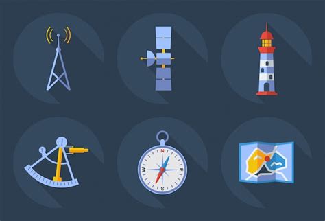 Premium Vector Communication Element Set