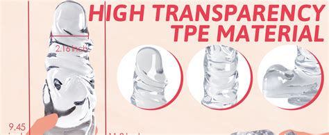 Huge Realistic Dildo 118 Xxl Clear G Spot Dildo For