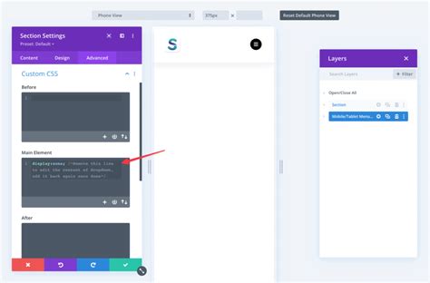 creating a custom mobile menu in divi no plugin samarj