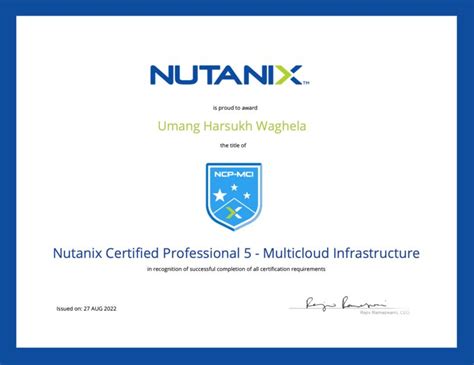 Nutanix Ncp Vmware Esxi Ahv Hyperv Awscloud Virtualization