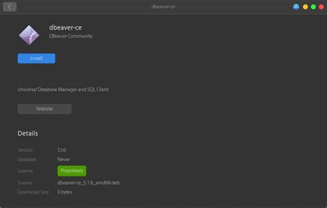 Install Dbeaver 516 On Ubuntu 1804 Manjaro Dot Site