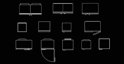 Free Fridge Cad Block Plan Download Autocad Refrigerator Blocks Cad Blocks Dwg