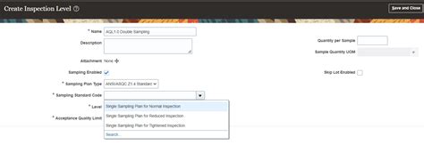 Ansi Asqc Z1 4 Standard Double Sampling Plan Options Not Available