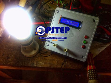 Microcontroller Automatic Voltage Switch Opstep Engineering Projects