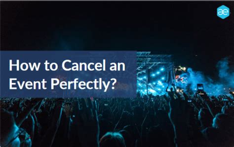 How To Cancel An Event Perfectly AllEvents