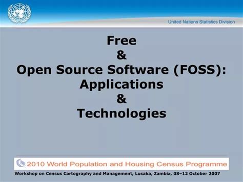 ppt free and open source software foss applications and technologies