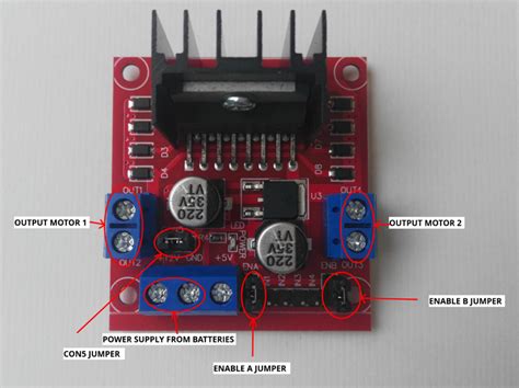 How To Control A Dc Motor Via Esp32 And Bluetooth With L298n On