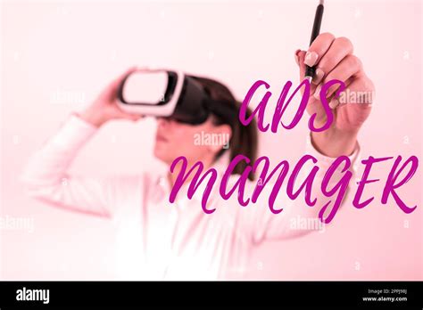Text Caption Presenting Ads Manager Business Overview Oversee And